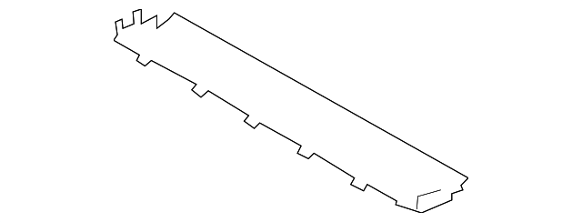 2019-2023 Porsche Cayenne Air Deflector 9Y0-121-293 | Sunset Porsche Parts