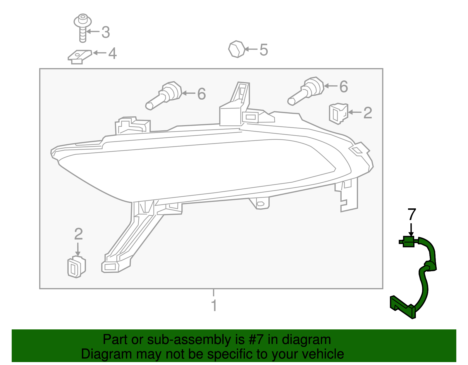 2016-2018 Nissan Maxima Harness - Passenger Side (RH) 24070-4RA0A ...