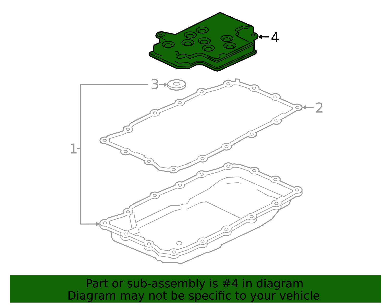 2019-2025 GM Automatic Transmission Fluid Filter Kit with Seal 24294355 ...