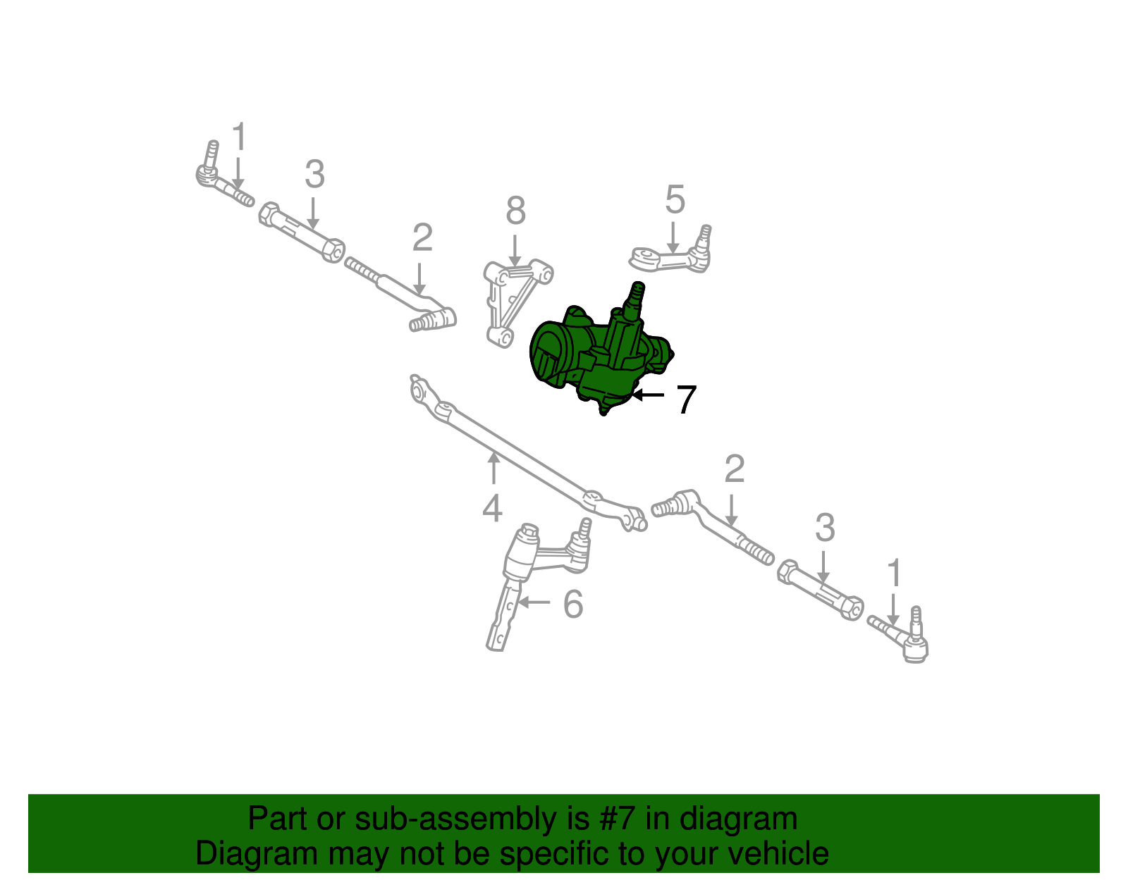 1997-2004 Ford Gear Assembly F75Z-3504-CBRM | Ford OEM Parts Outlet