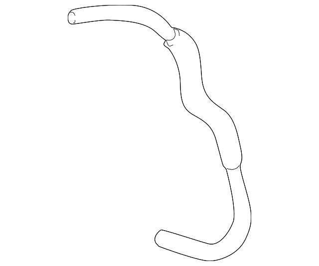2001-2005 Toyota RAV4 Reservoir Hose 44348-42050 | Toyota Parts Center