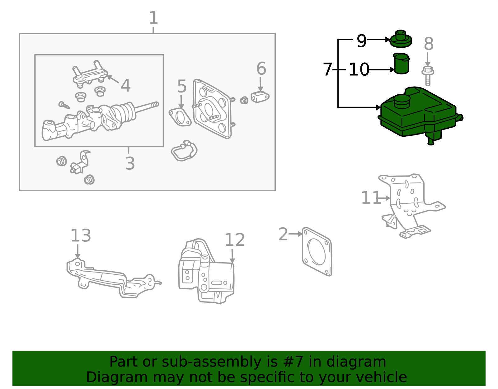 47220-47030 - High-Quality Brake Master Cylinder Reservoir for ...