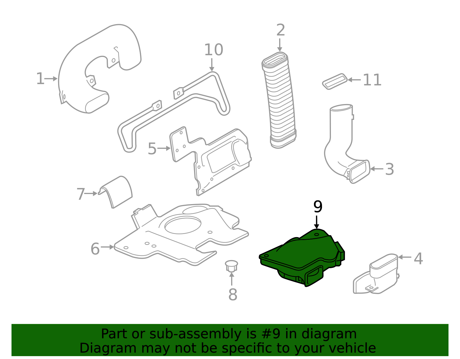 2021-2024 Nissan Armada Blower 873D5-6JF0A | TascaParts.com