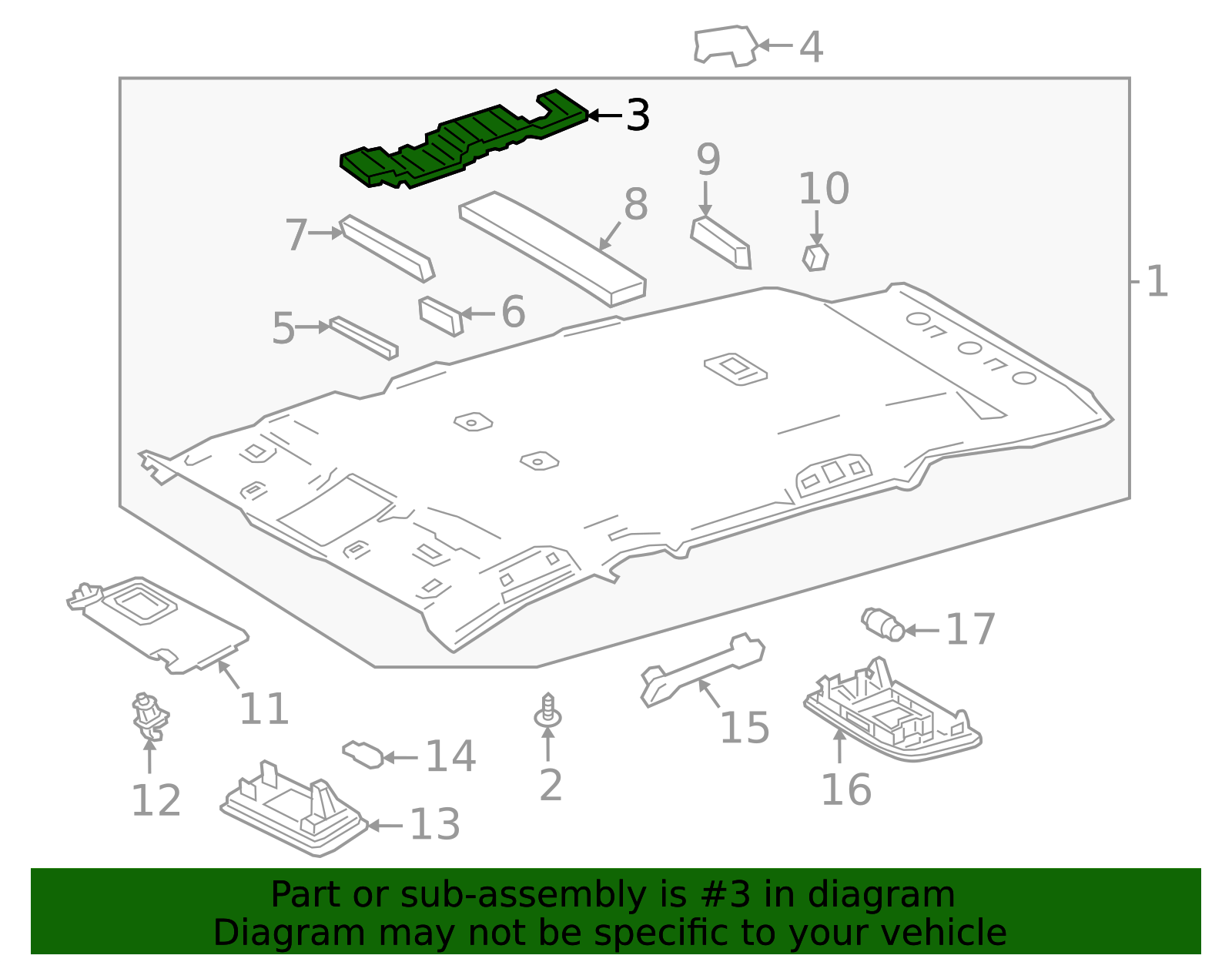 2019-2025 Toyota Trim Support 63361-0R040 | Lithia Toyota Parts
