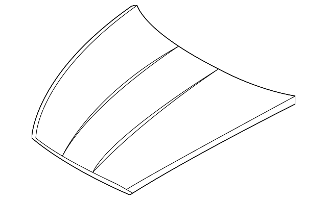 66400-L2301 - Hood 2021-2025 Kia K5 | Kia.Parts Store