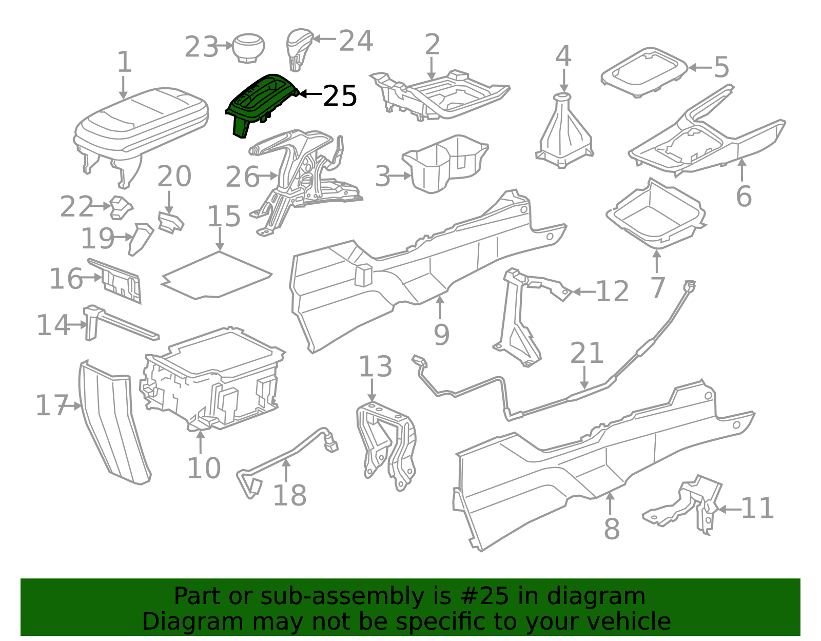 54721-TR6-A81ZA - High-Quality Automatic Transmission Shift Indicator ...