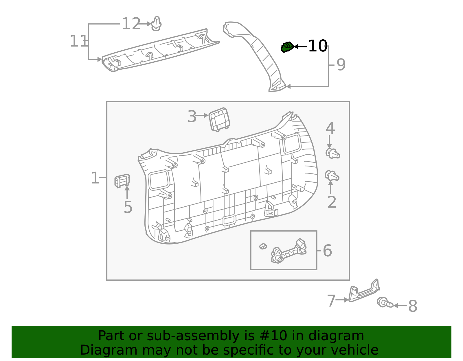 90467-09241 - Side Trim Panel Clip 2019-2025 Toyota | Longo Toyota Parts