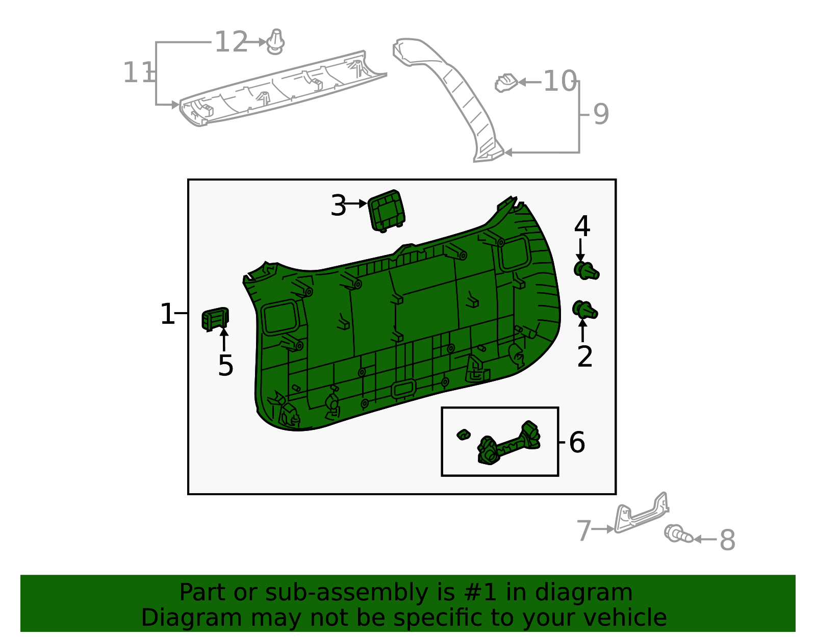 67750-0R090-C0 - High-Quality Liftgate Trim for 2019-2025 Toyota ...