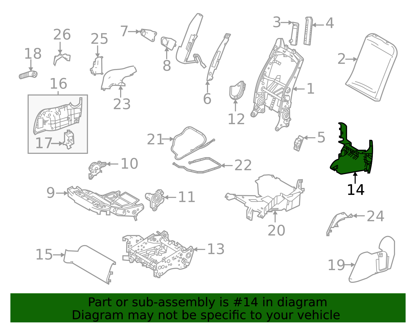 2021 Toyota Sienna Rear Cover 79076-08070-B0 | MotorMotor