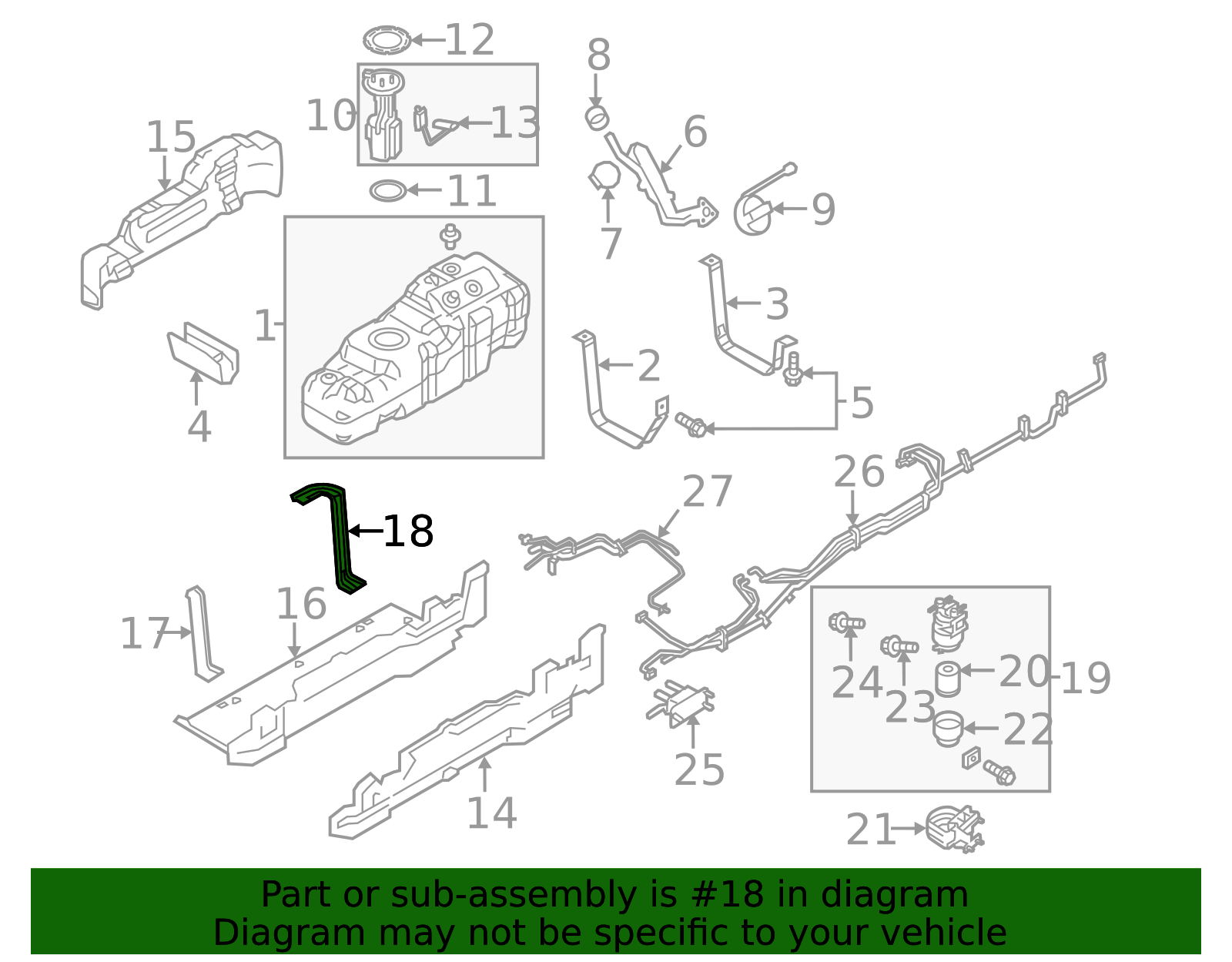 2011-2016 Ford Skid Plate Rear Bracket BC3Z-9046-D | Miracle Ford Parts