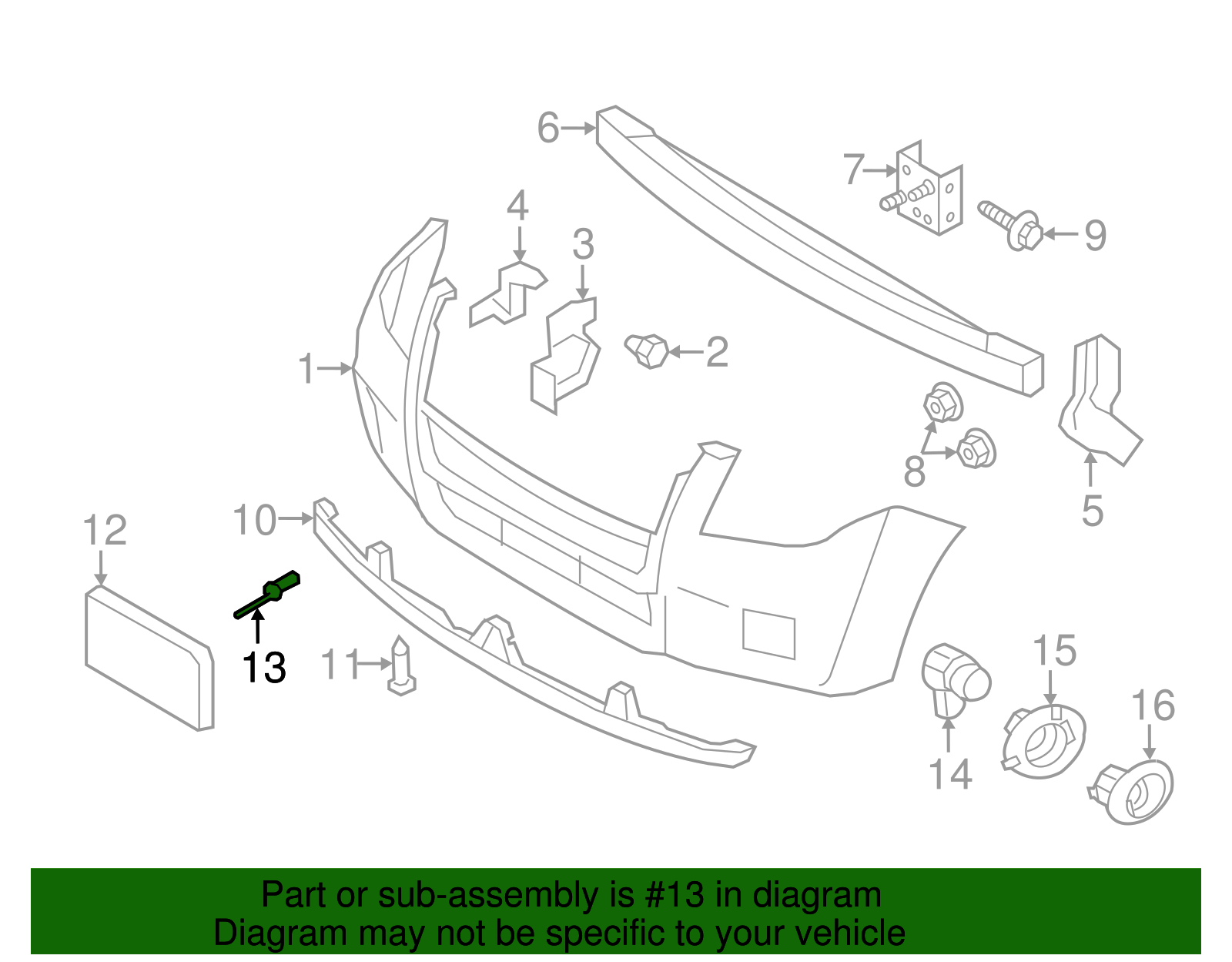 2001-2025 Ford License Plate Bracket Rivet W705297-S300 | OEM Parts Online