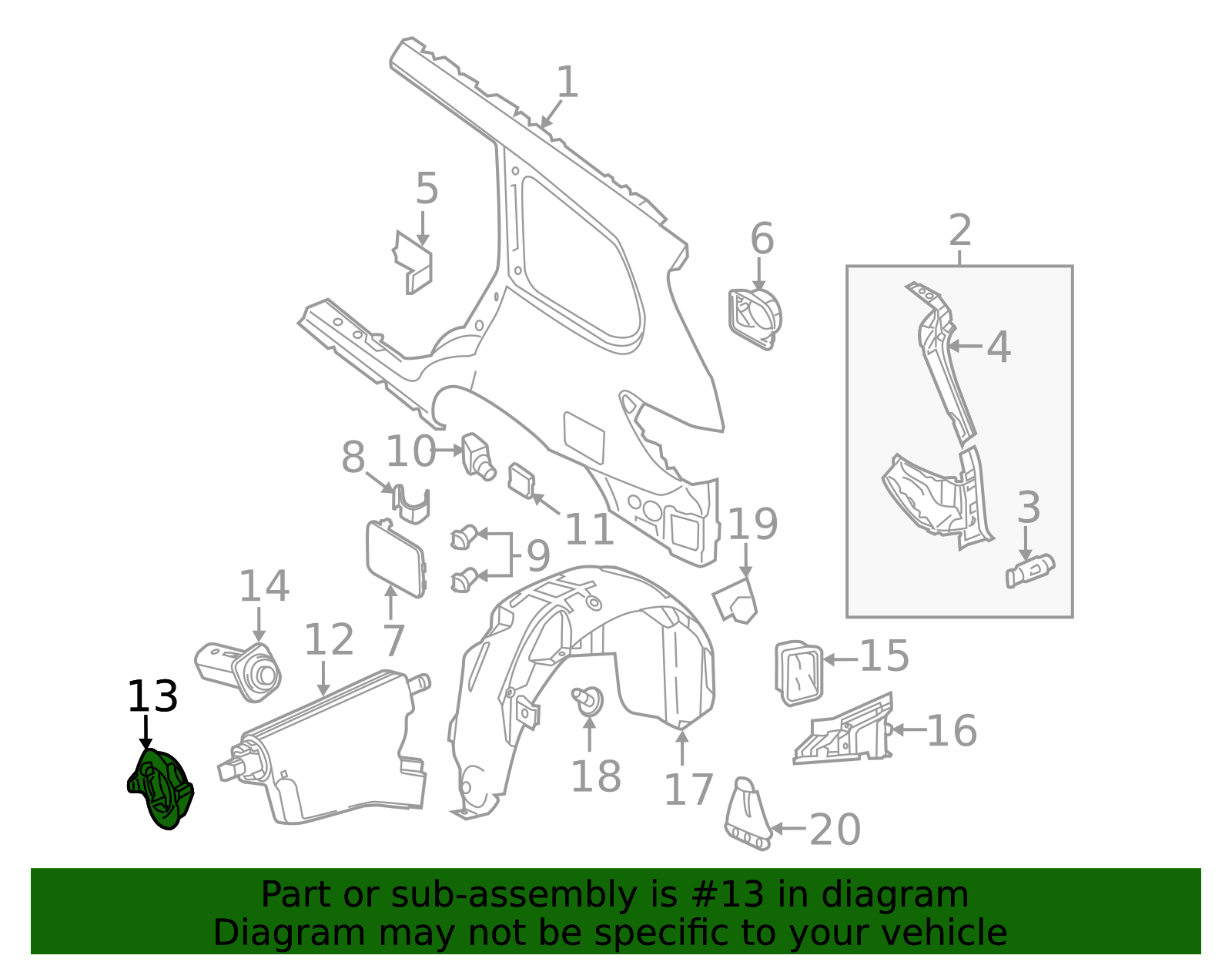 2003-2020 Nissan Actuator Nut 84656-AR000 | Team Nissan Inc.