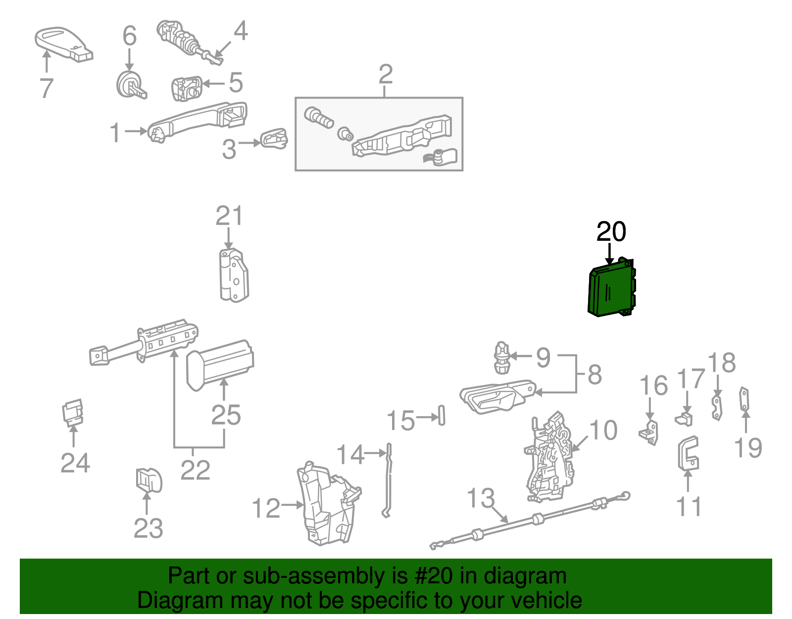 208-820-32-26 - Control Module 2001-2003 Mercedes-Benz | Mercedes-Benz ...