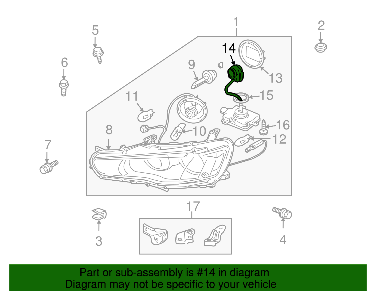 8301C042 - Control Module 2008-2019 Mitsubishi | Mitsubishi Direct Parts