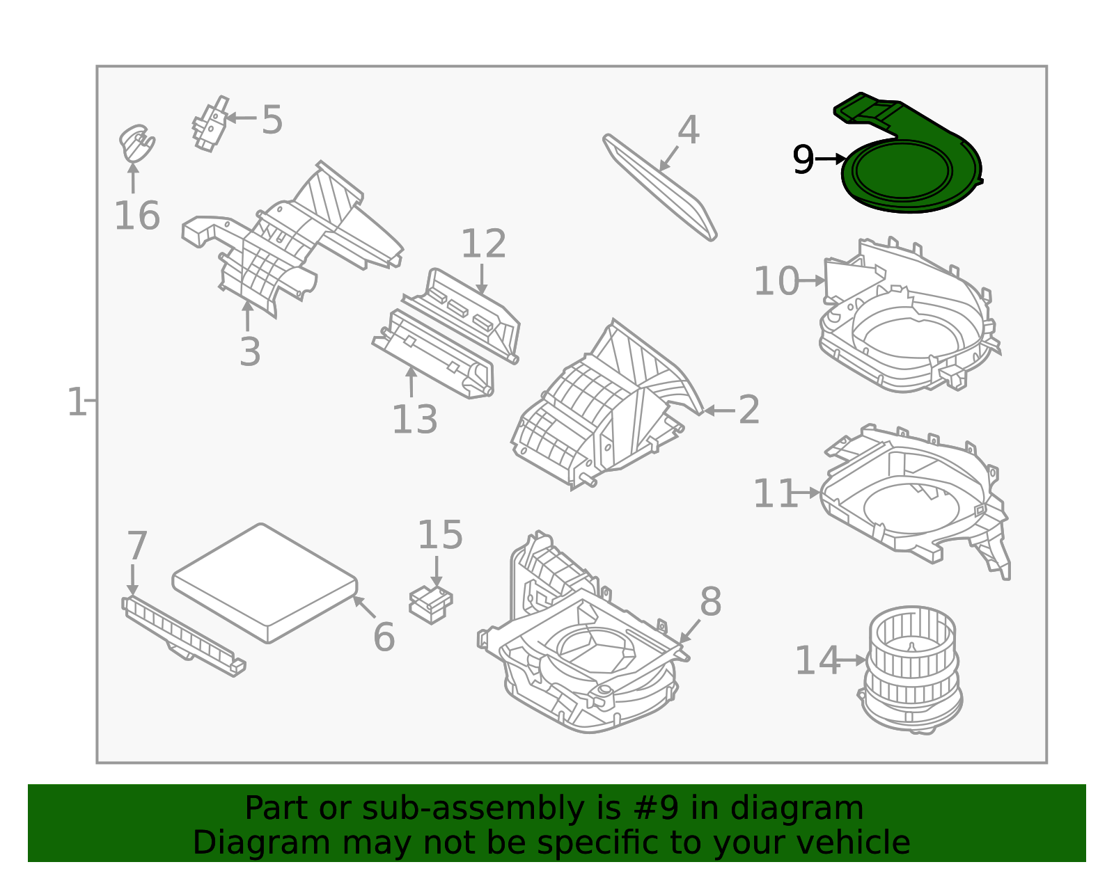 97206-R5100 - High-Quality Cabin Air Filter Case for AutoNation Parts