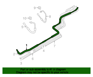 2005-2019 Ford Heater Hose BC2Z-18472-DA | OEM Parts Online