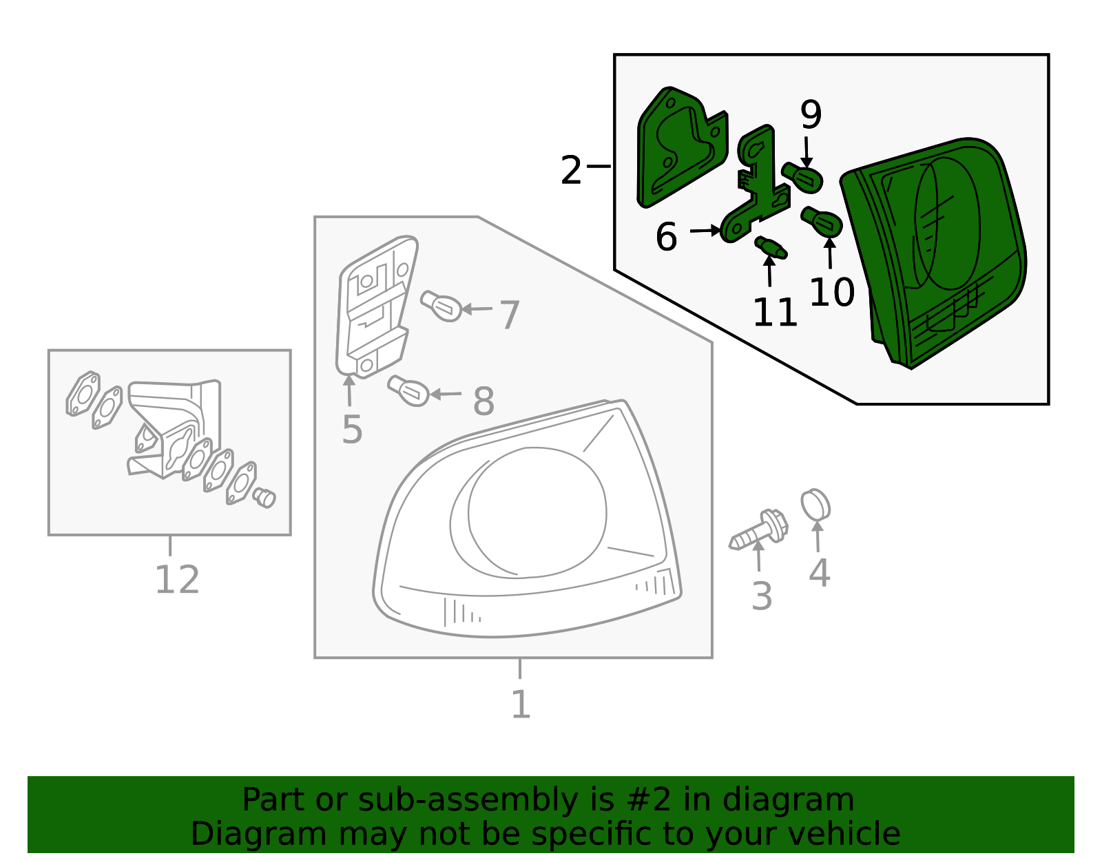 7L6-945-094-T - High-Quality Tail Light Assembly for 2008-2010 ...