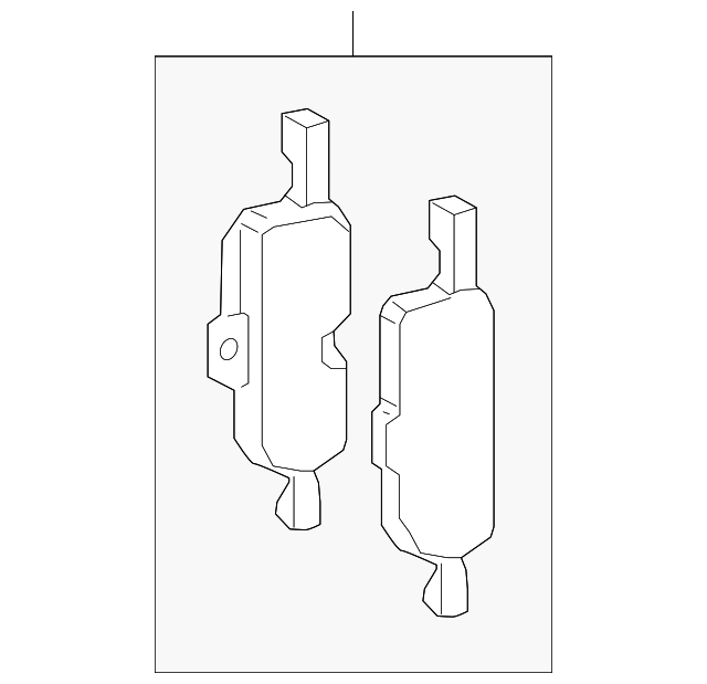 Brake Pads 8W0-698-151-BC | OEM Parts Online