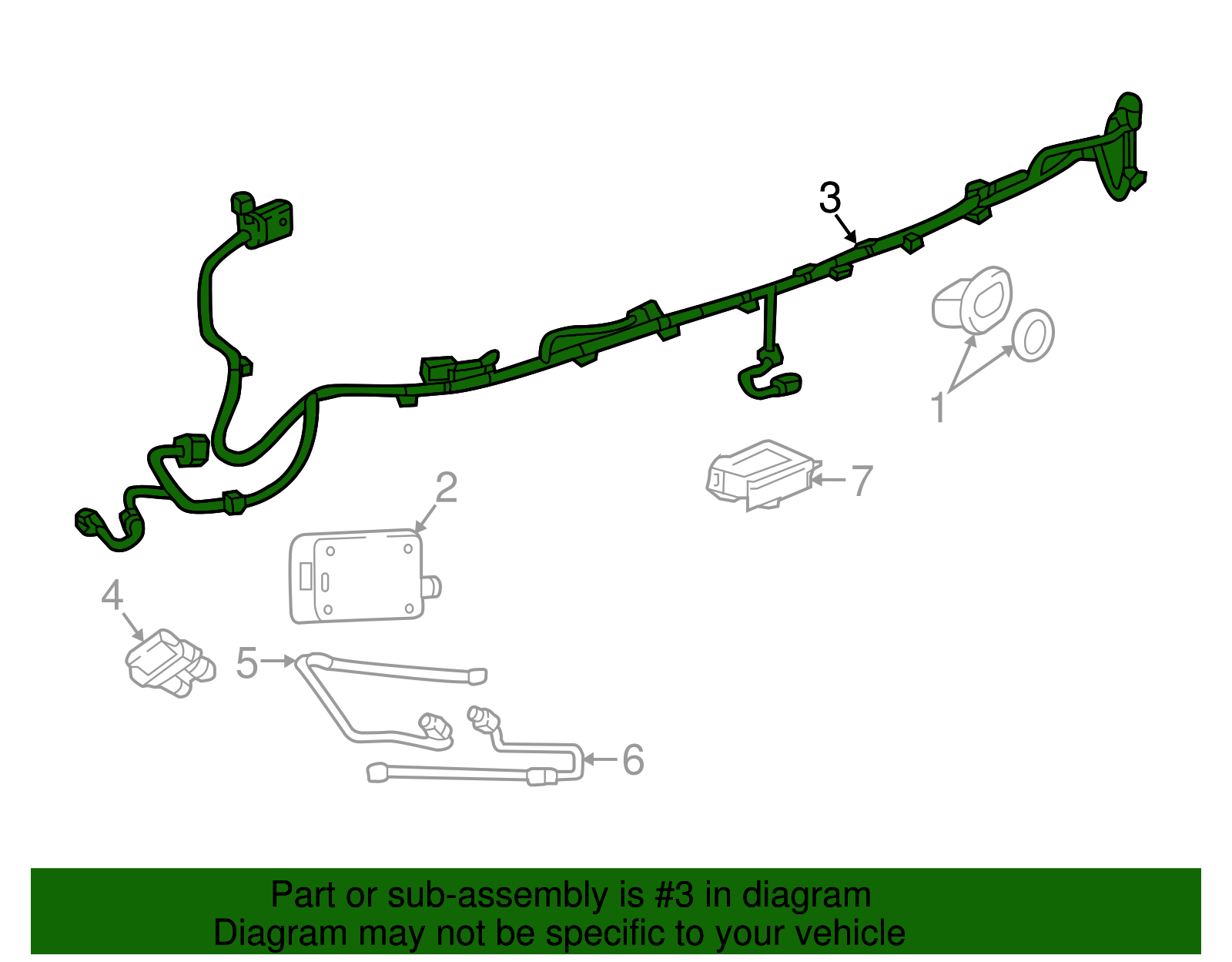 2022-2024 Chevrolet Harness 86797660 | Capital Chevy Parts