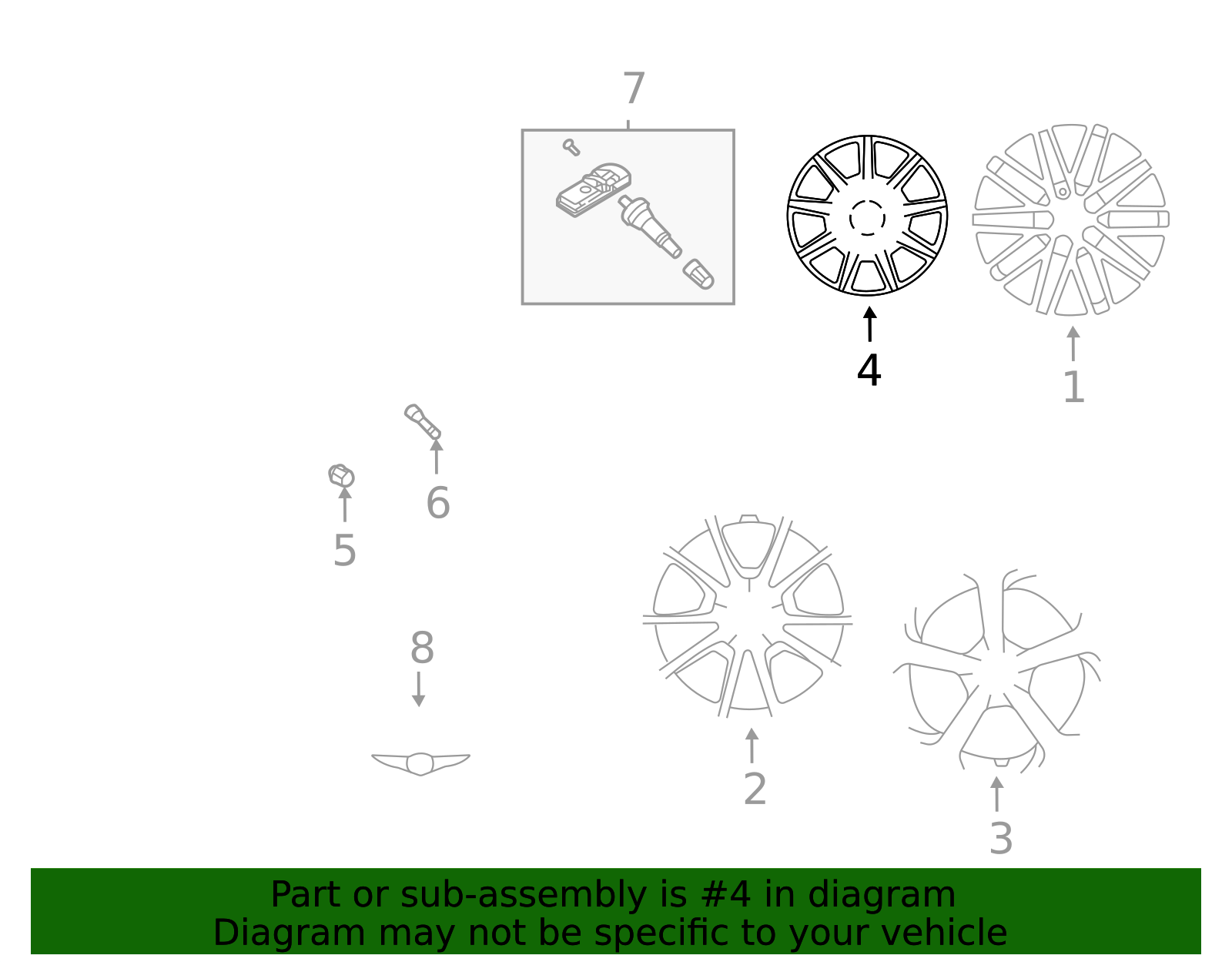 2015-2025 Hyundai Spare Wheel 52910-B1800 | OEM Parts Online