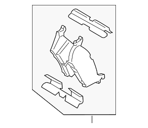 Ford Dealership 2014-2020 Ford F-150 Pad - Brake FL3Z-2200-D | Ford ...
