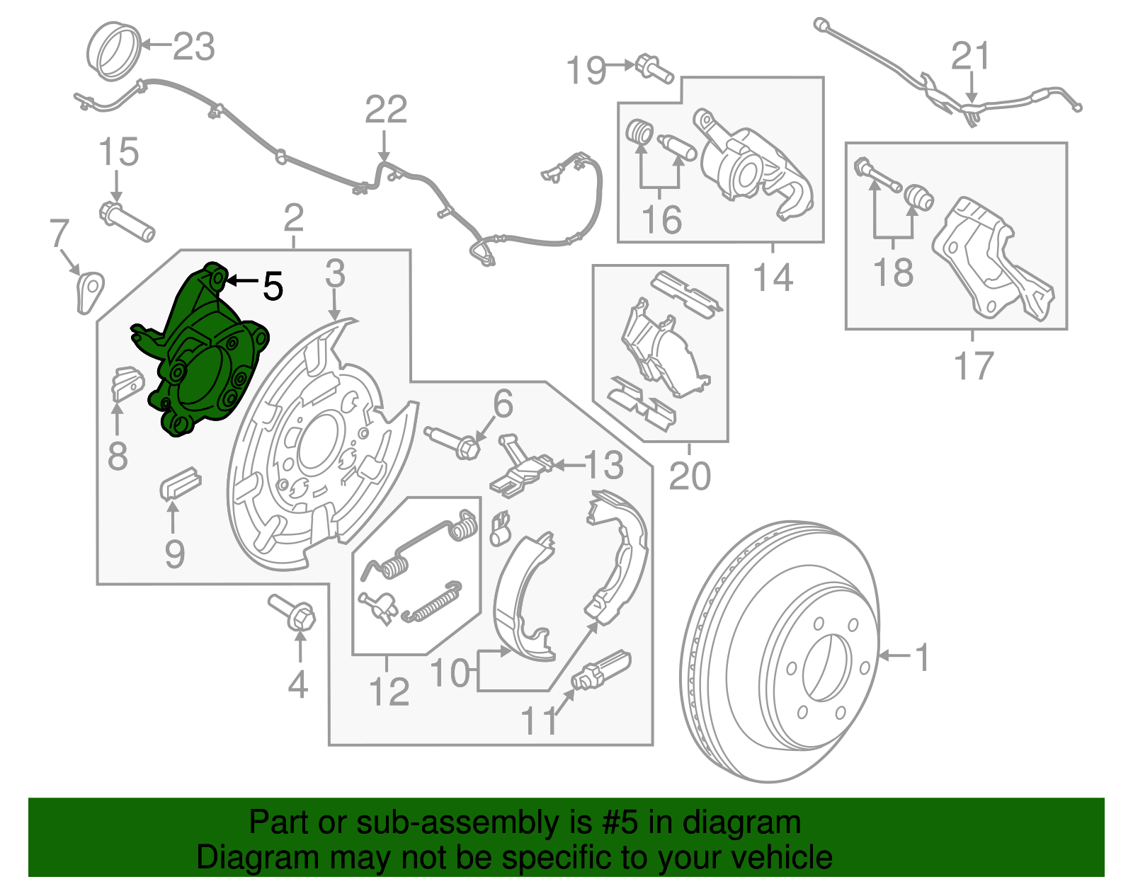 2012-2020 Ford F-150 | Mount Plate | CL3Z-2B636-A | Walls' Ford Parts