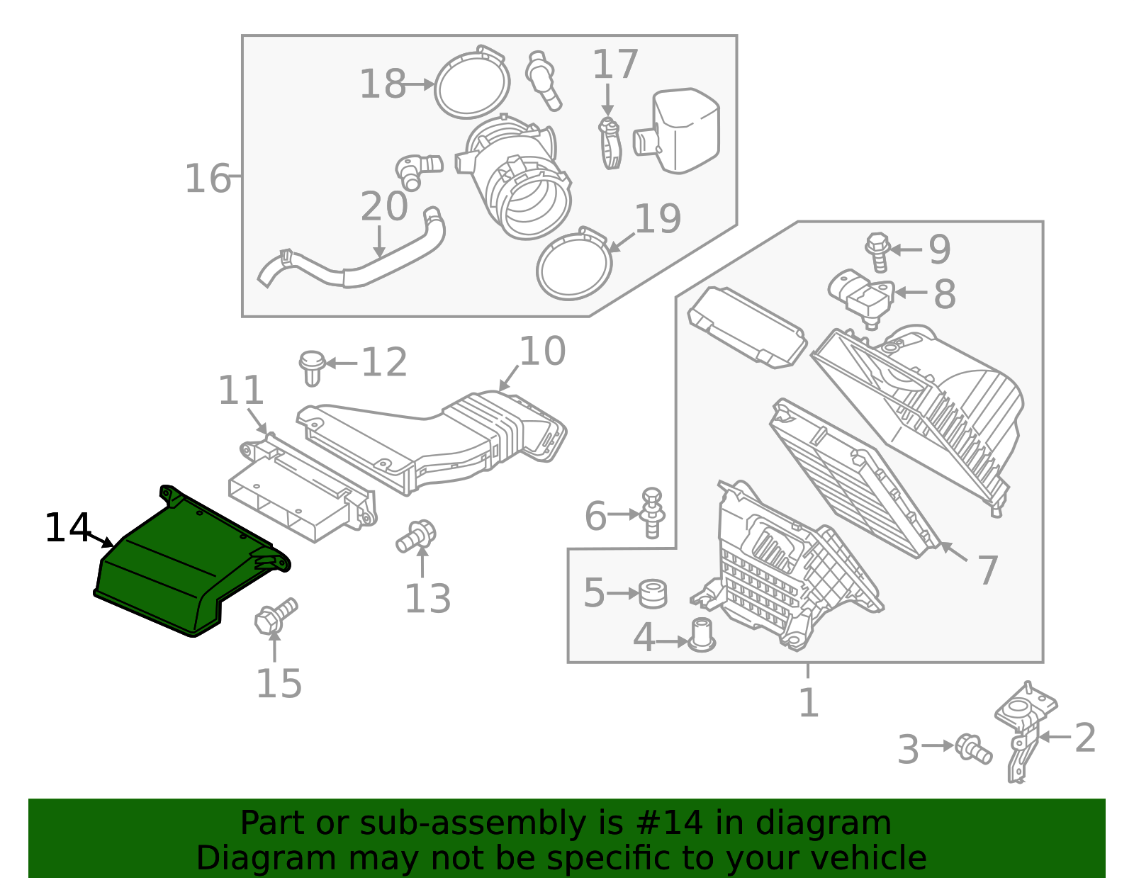 28213-A9100 - Shield 2015-2021 Kia Sedona | Kia.Parts Store