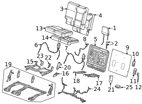 Power Seats for 2025 Chevrolet Tahoe | GMPartsDirect.com
