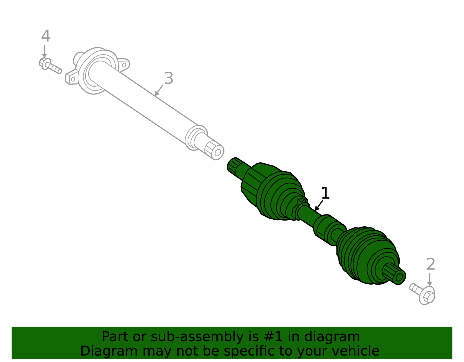 177-330-20-00 - Axle Assembly 2020-2025 Mercedes-Benz CLA 250 ...