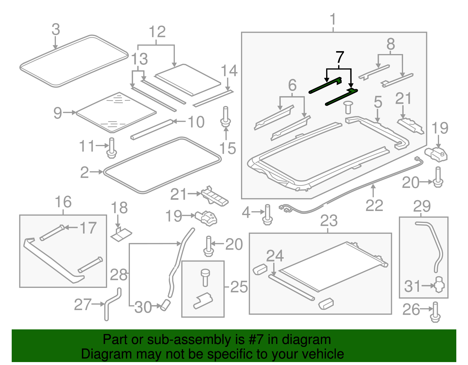 1K9-898-870 - Repair Kit 2009-2012 Audi Q5 | Audi OEM Parts Guy