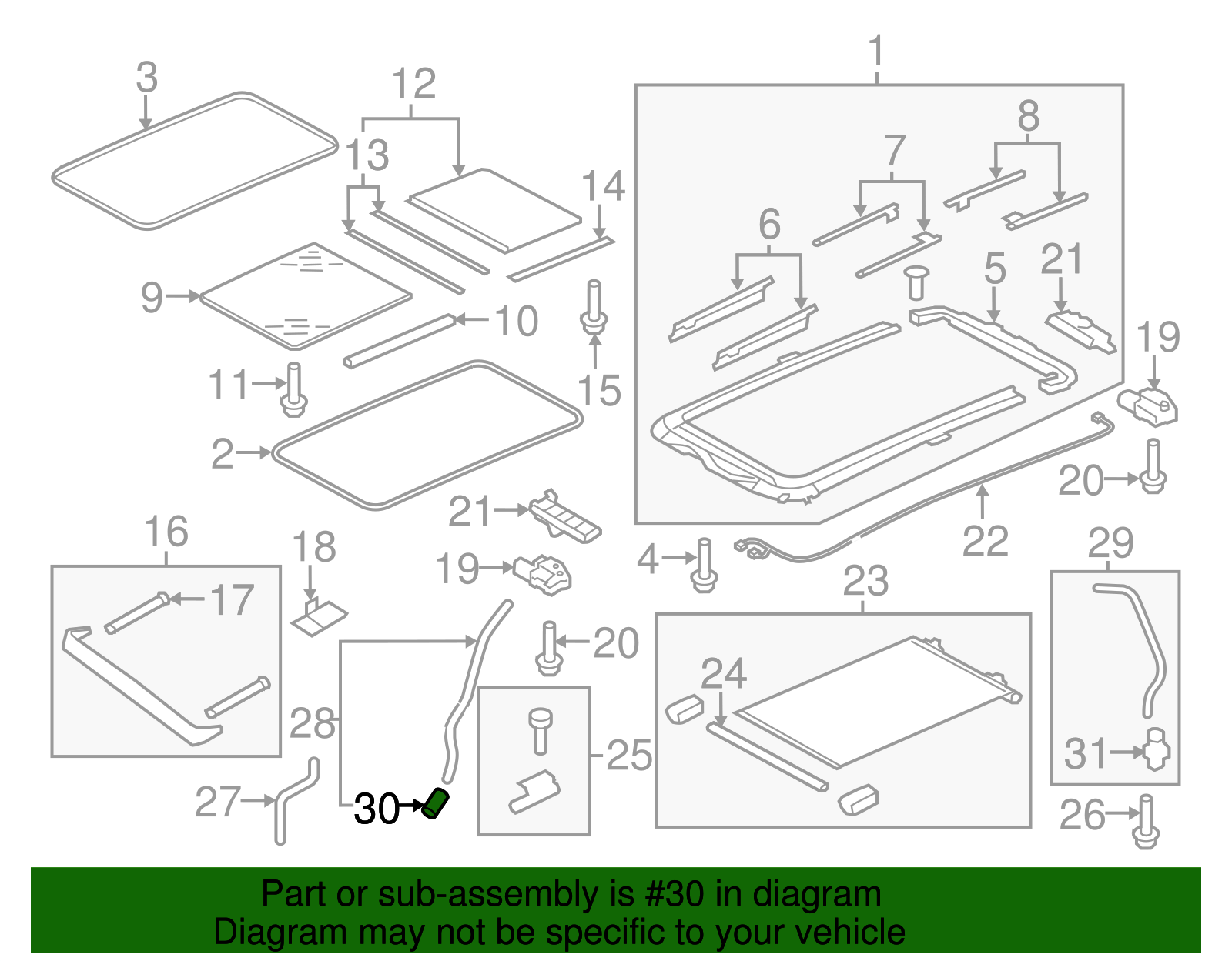 8E0-877-242 - Drain Hose Grommet 2002-2017 Audi | Audi OEM Parts Guy