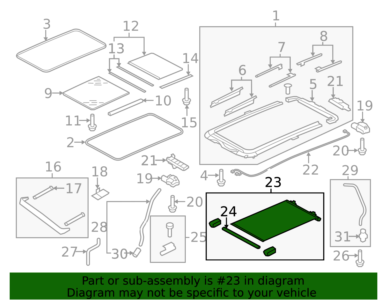 Sunshade 1K9-877-307-D-4T2 | OEM Parts Online