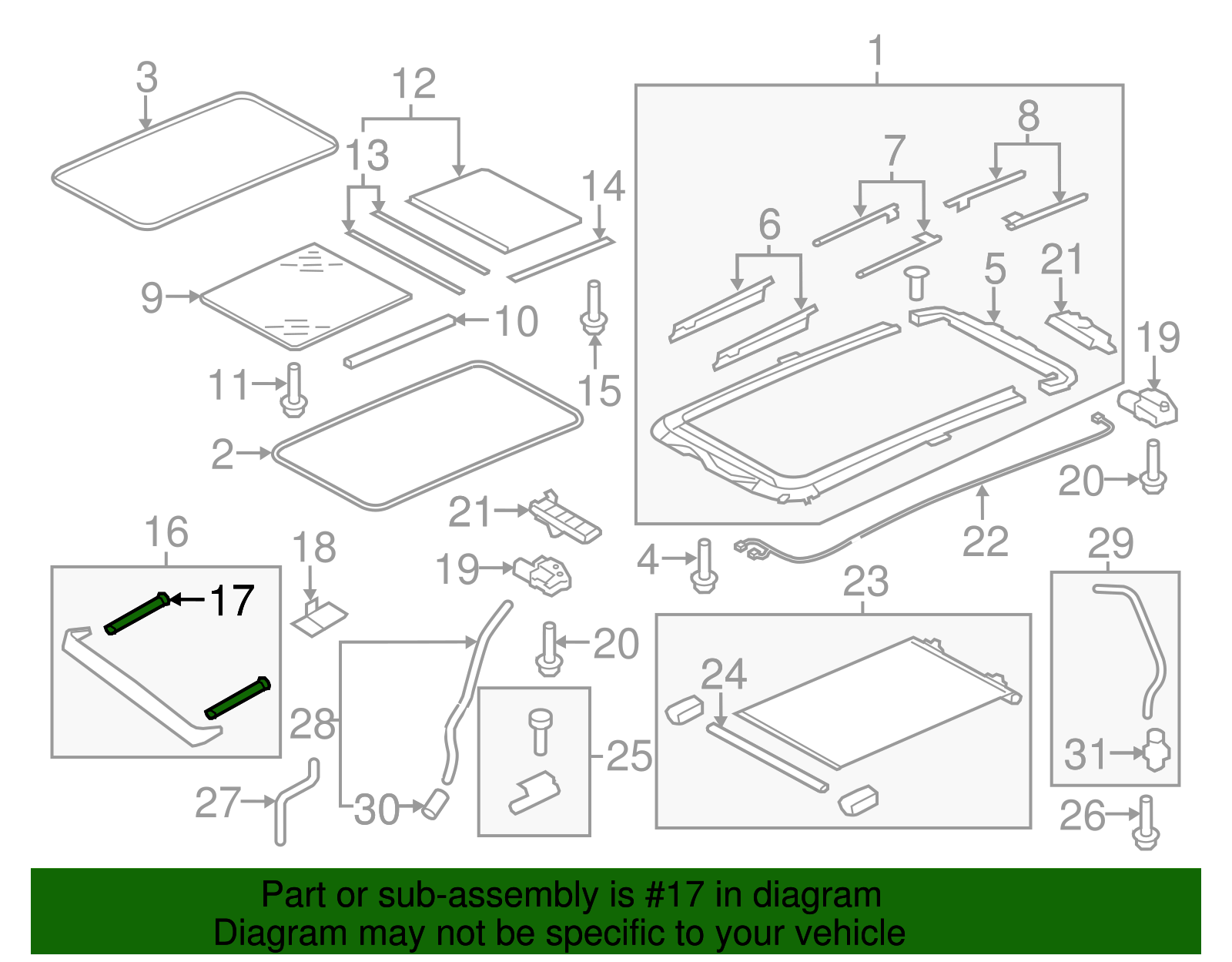 4L0-898-671-B - Air Deflector Mount Kit 2007-2017 Audi | Audi OEM Parts Guy