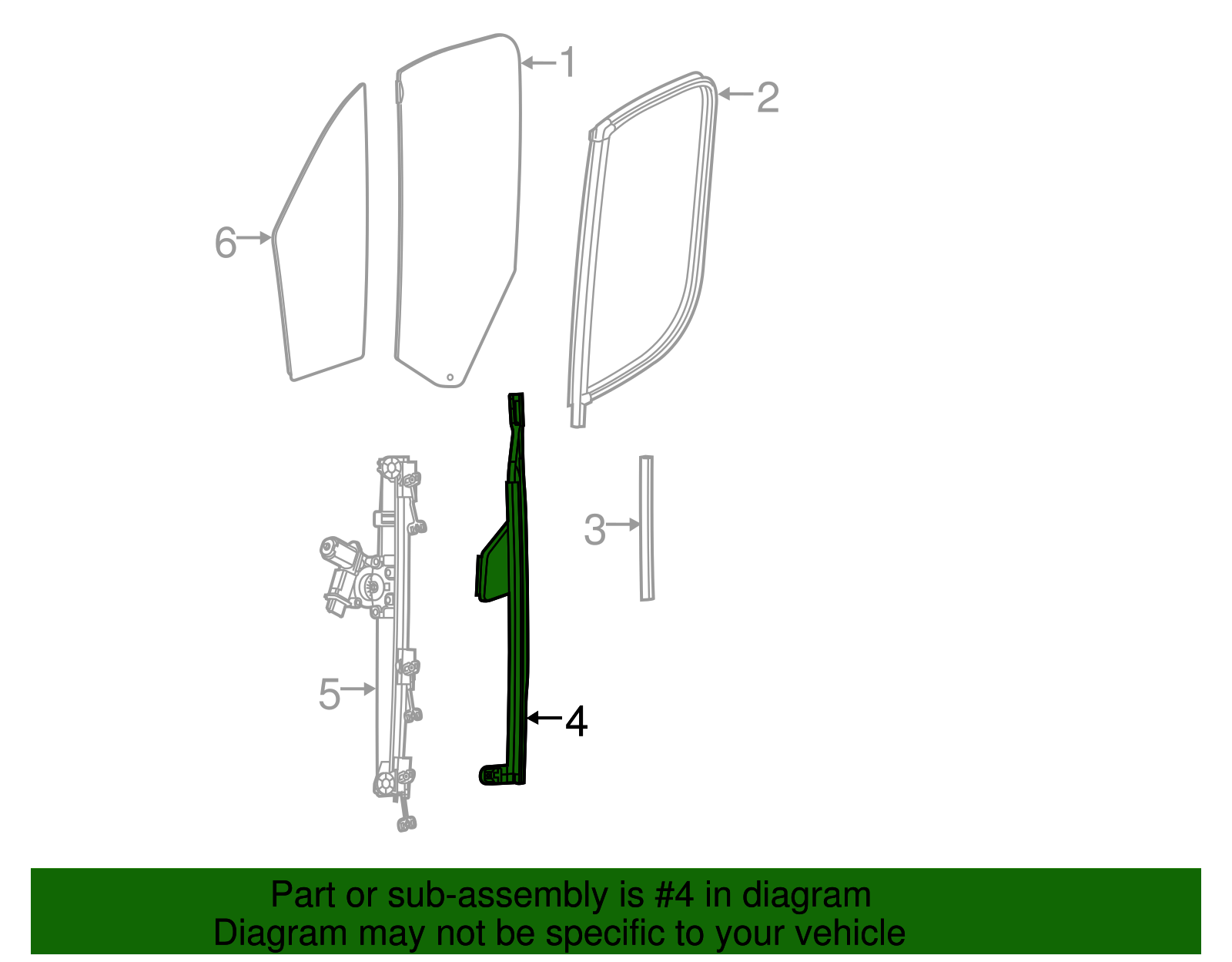 2014-2023 Ram Channel 68169388AA | Mopar Parts Canada