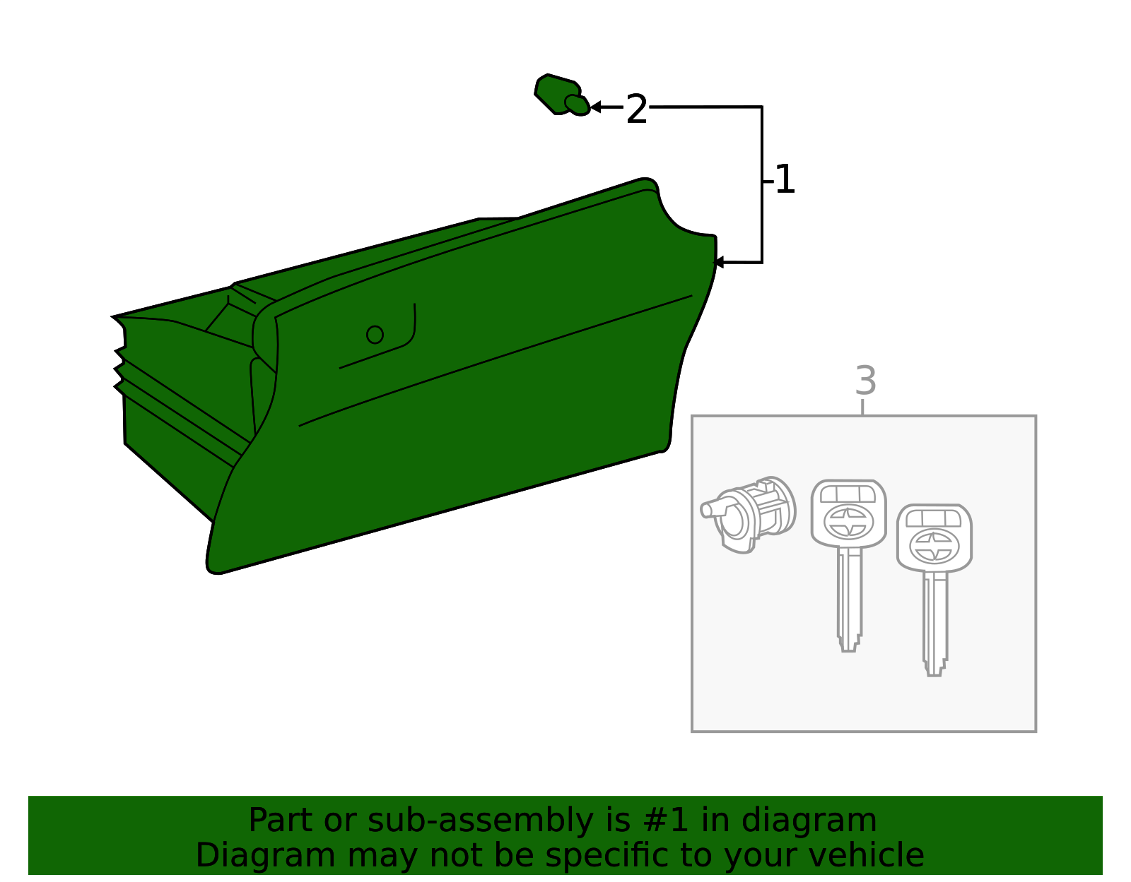 OEM 2011-2016 Scion tC Glove Box Assembly Part # 55550-21050-B0 ...