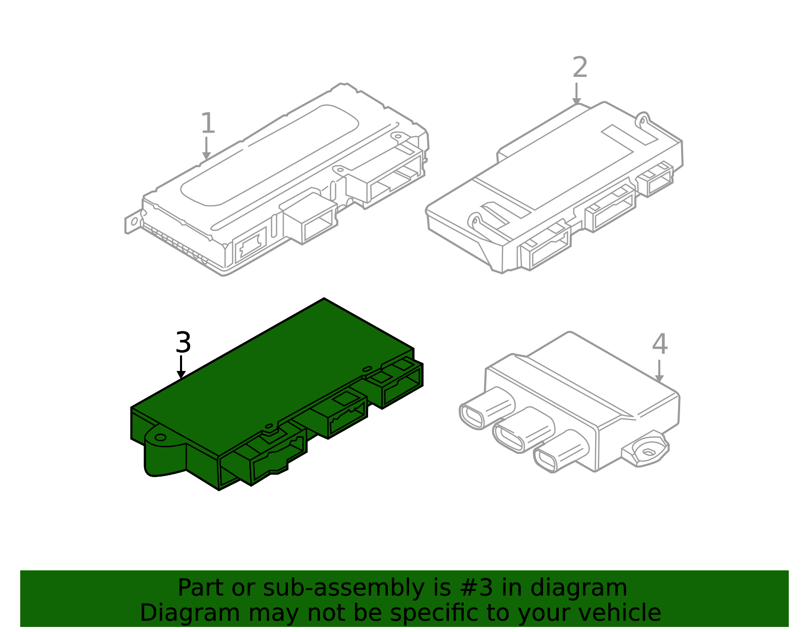 2013-2017 BMW Control Module 61356809374 | OEM Parts Online