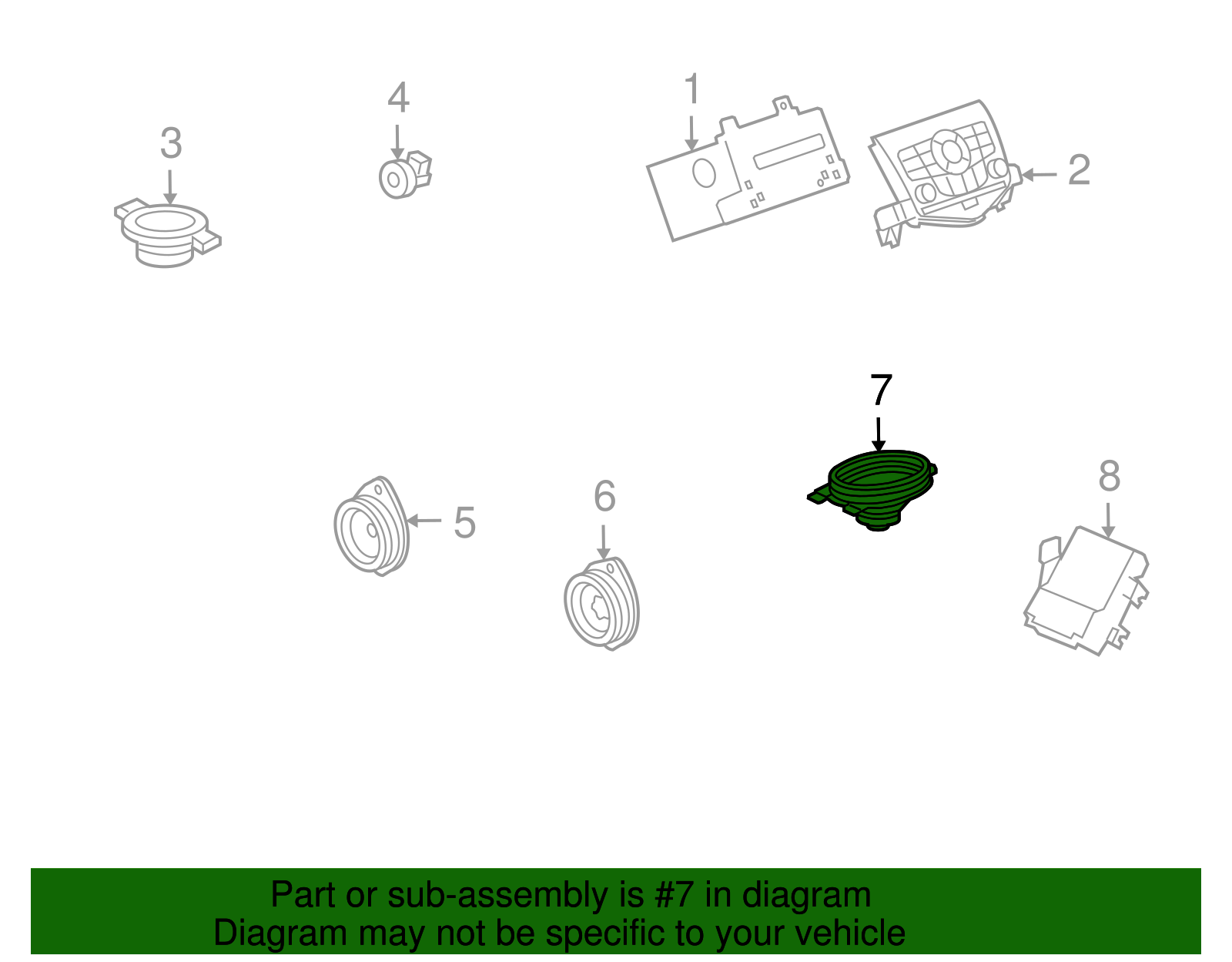 95996730 - 2011-2016 Chevrolet - Radio Speaker | Partners Chevy