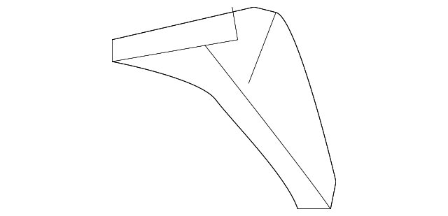 72496-TS8-A01 - Corner Molding 2012-2015 Honda Civic | Honda Parts Online