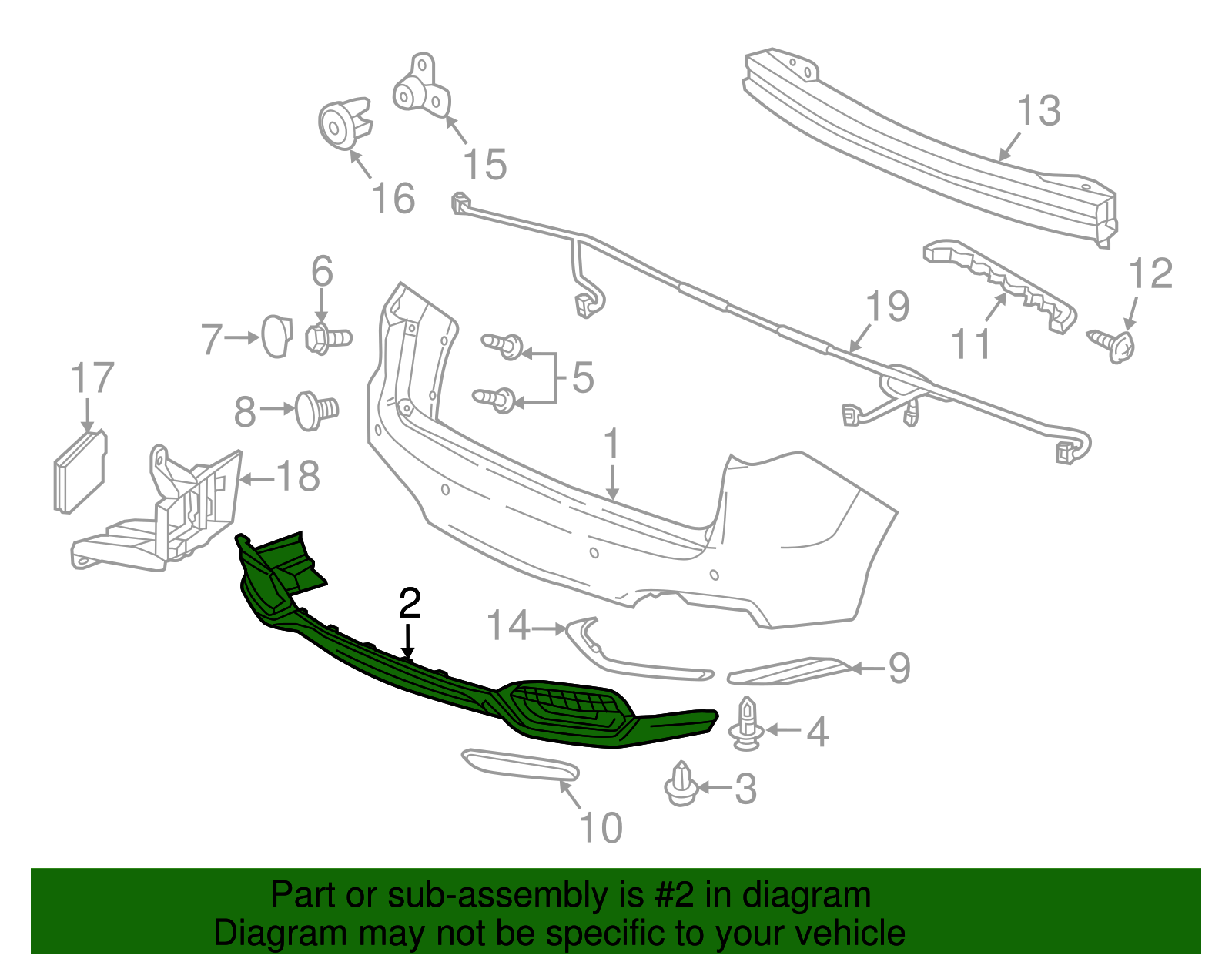 Genuine OEM Acura - Bumper Cover Part# 04716-TX4-A50 | Acura Parts For Less