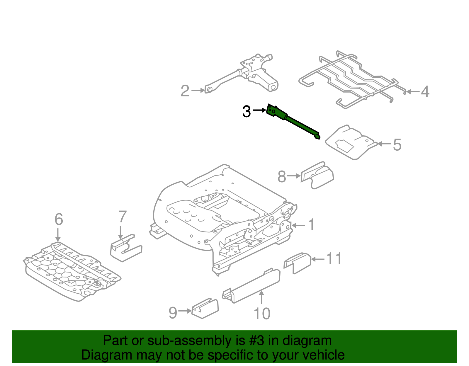 2007-2018 Land Rover Seat Motor LR028226 | OEM Euro Parts