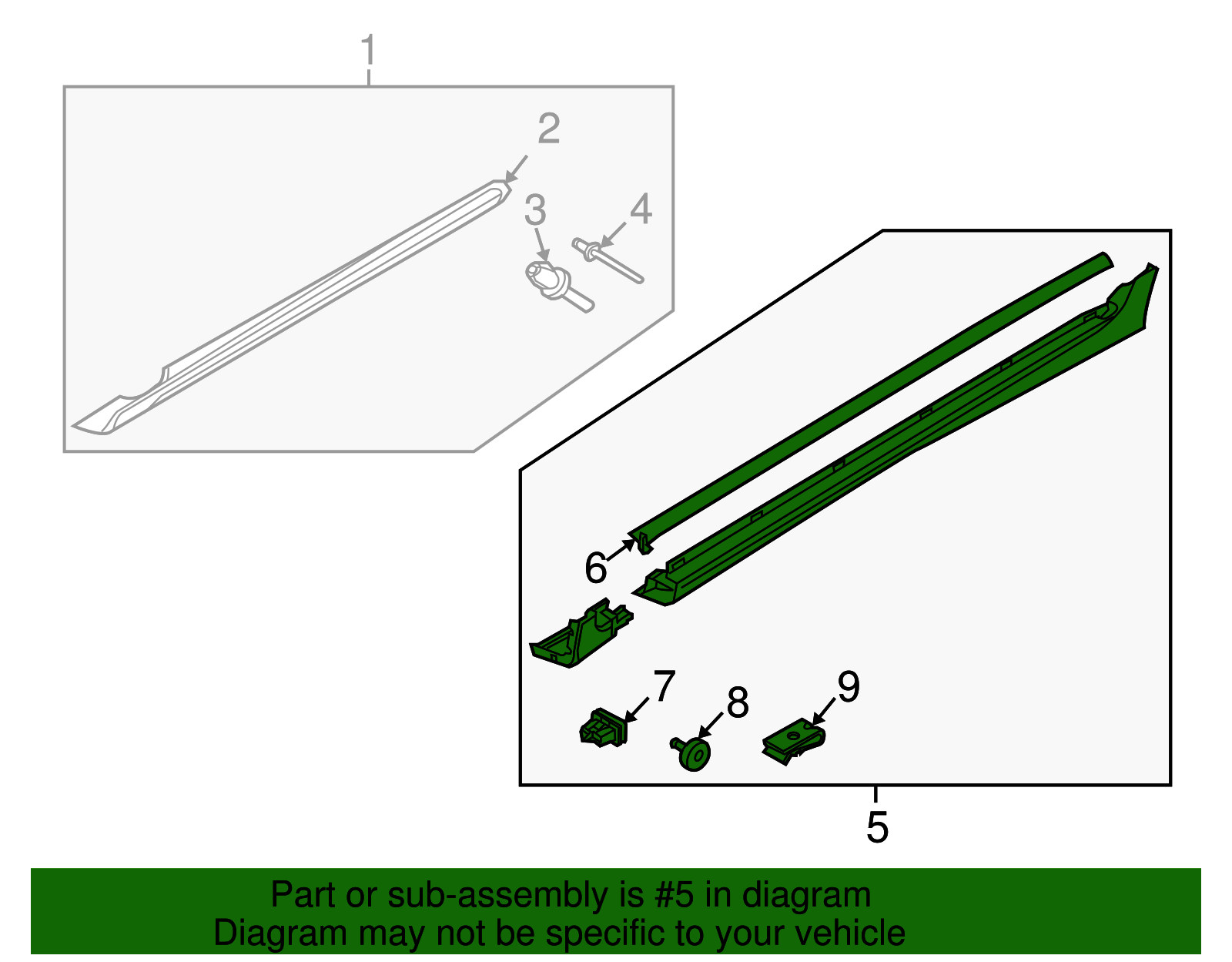 31349588 - Deflector - 2010-2013 Volvo XC60 | Volvo OEM Parts Direct