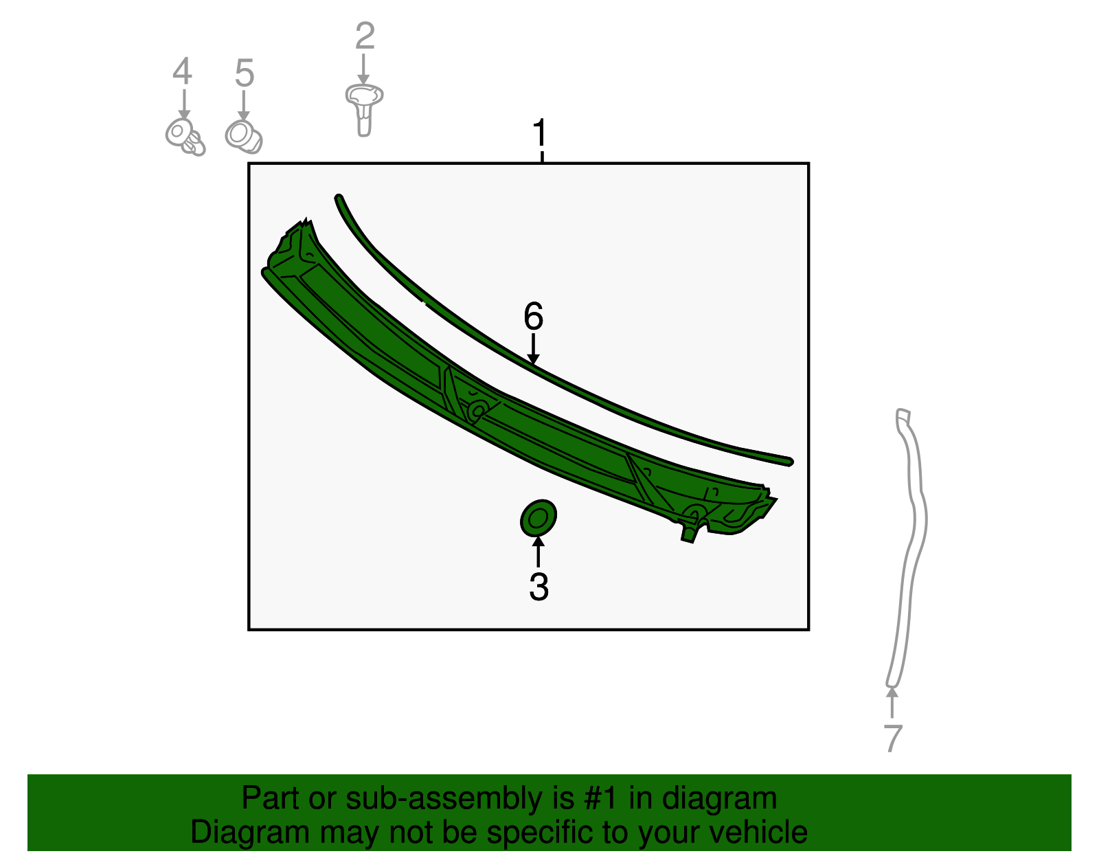 2003-2012 Land Rover Range Rover Cowl Grille LR022997 | OEM Parts Online