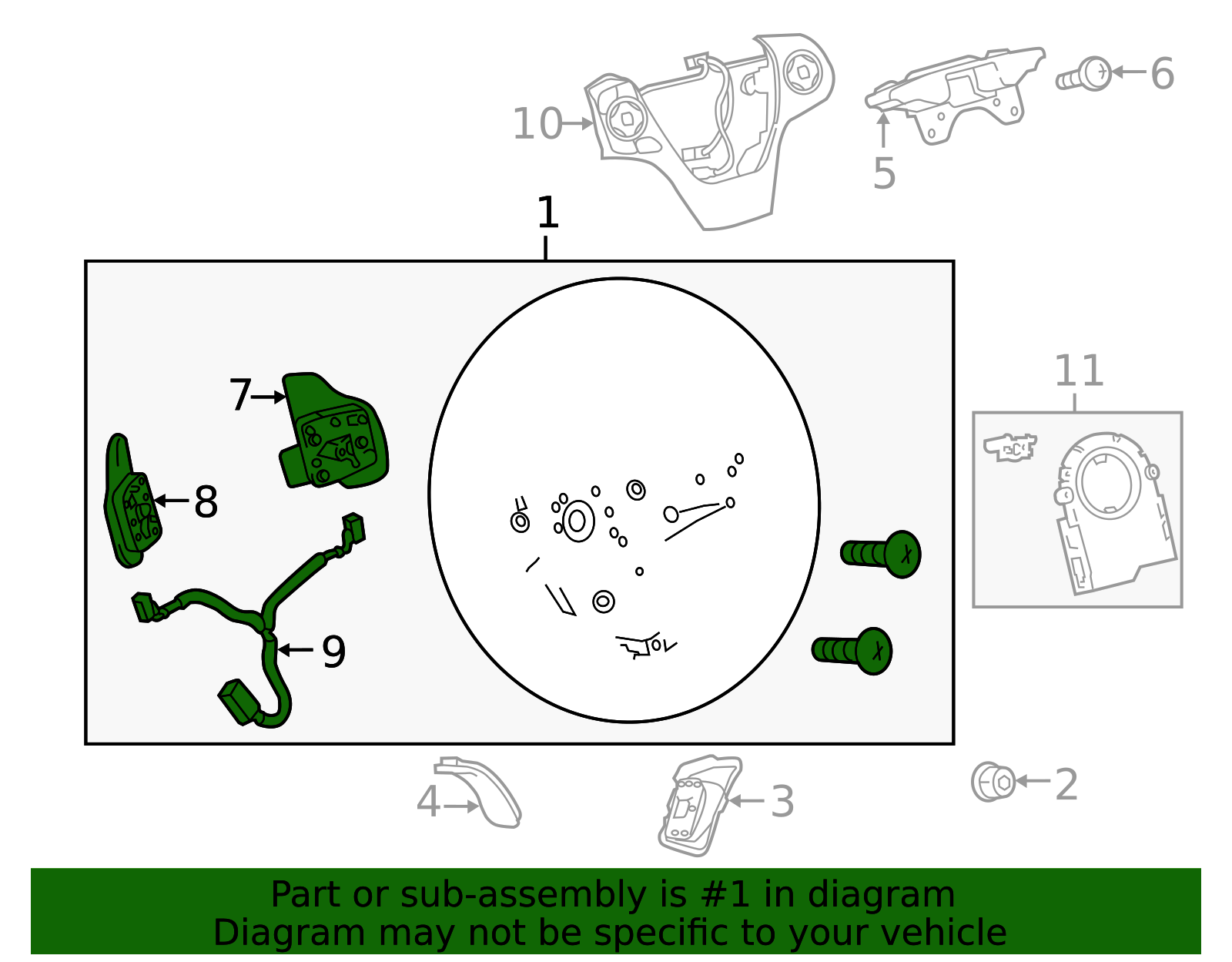 45100-06P70-C1 - Steering Wheel 2015-2017 Toyota Camry | Norm Reeves ...