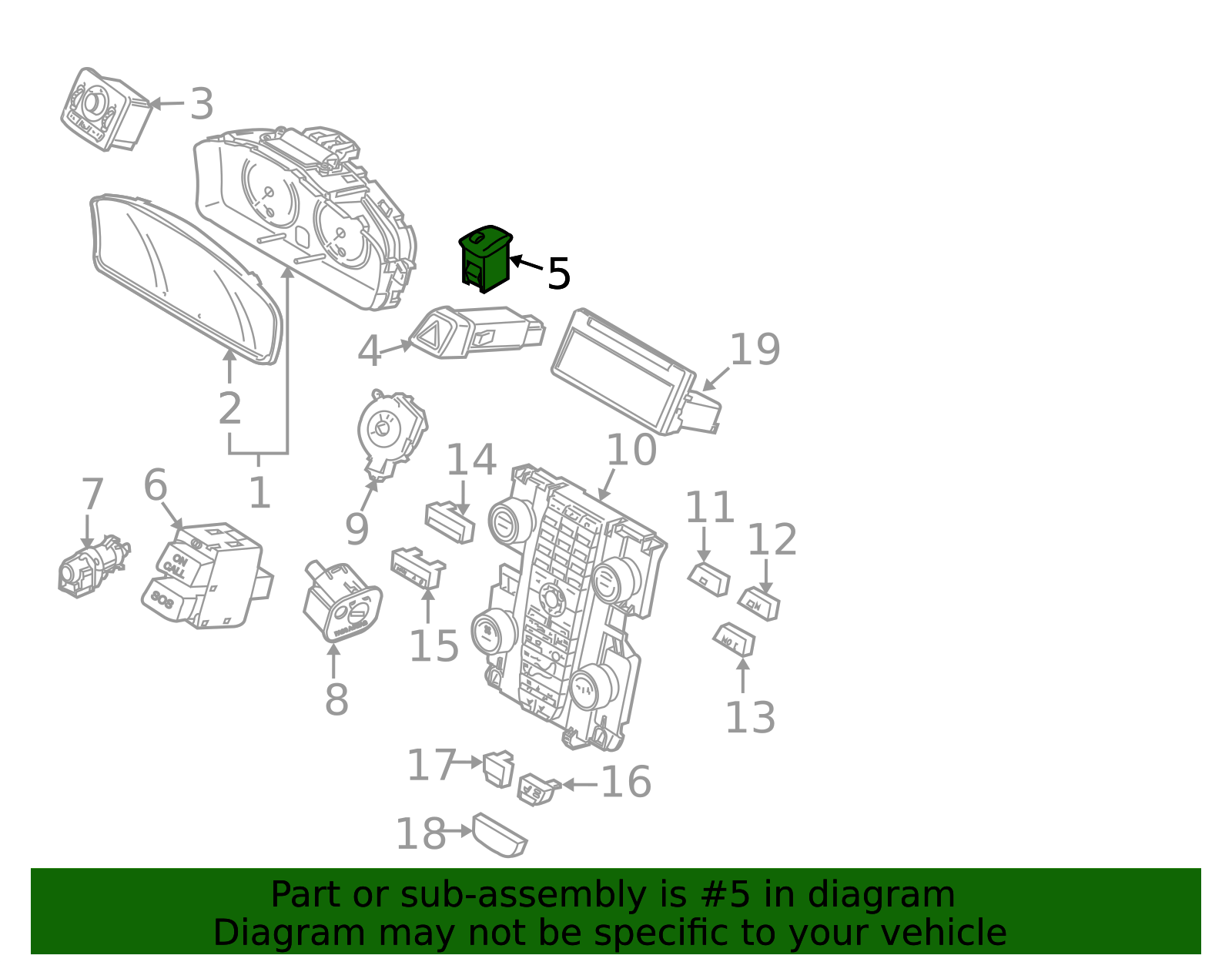 8624283 - High-Quality Sun Load Temperature Sensor for 2006-2013 Volvo ...