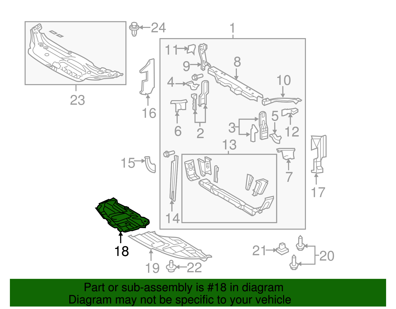 51441-07020 - Splash Shield 2011-2012 Toyota Avalon | Toyota San Diego ...