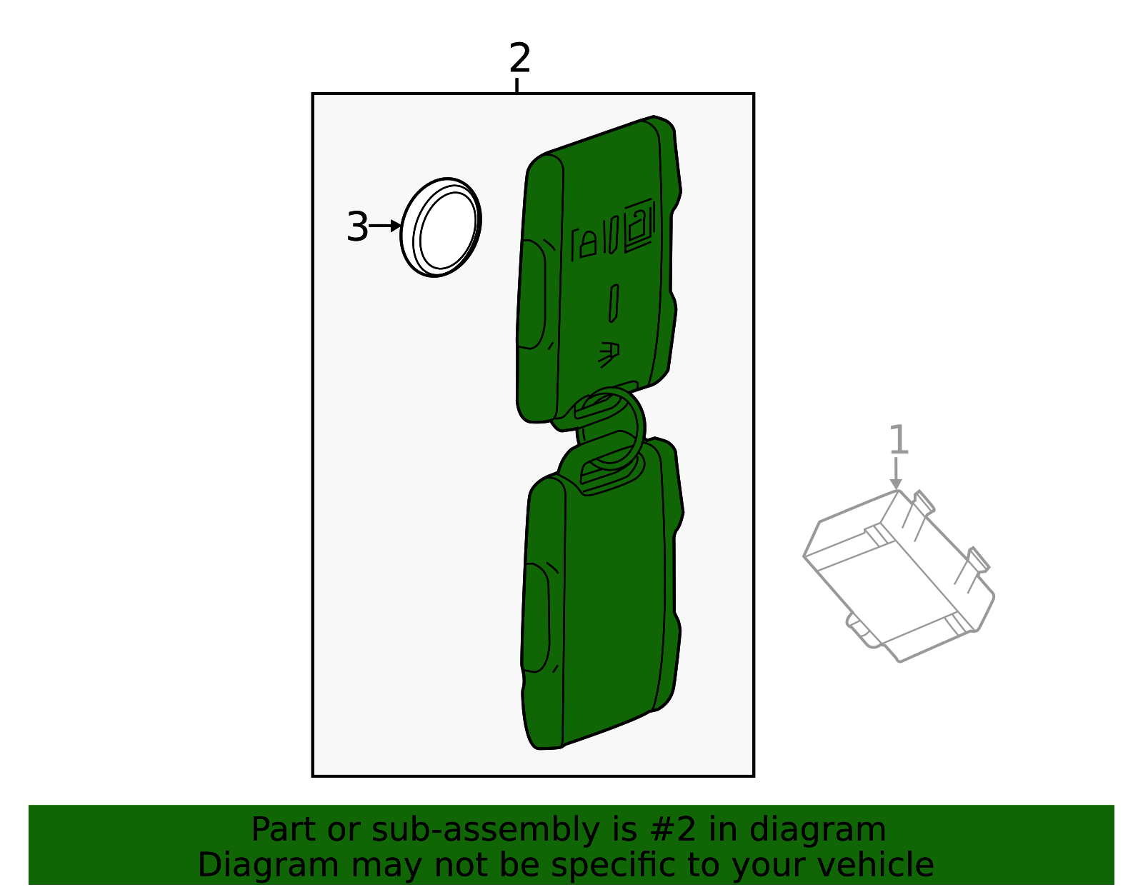 22881480 - 4 Button Keyless Entry Remote Key Fob 2014-2022 GM | GM ...
