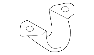 48824-06020 - Suspension Stabilizer Bar Bracket (Left, Right, Front ...