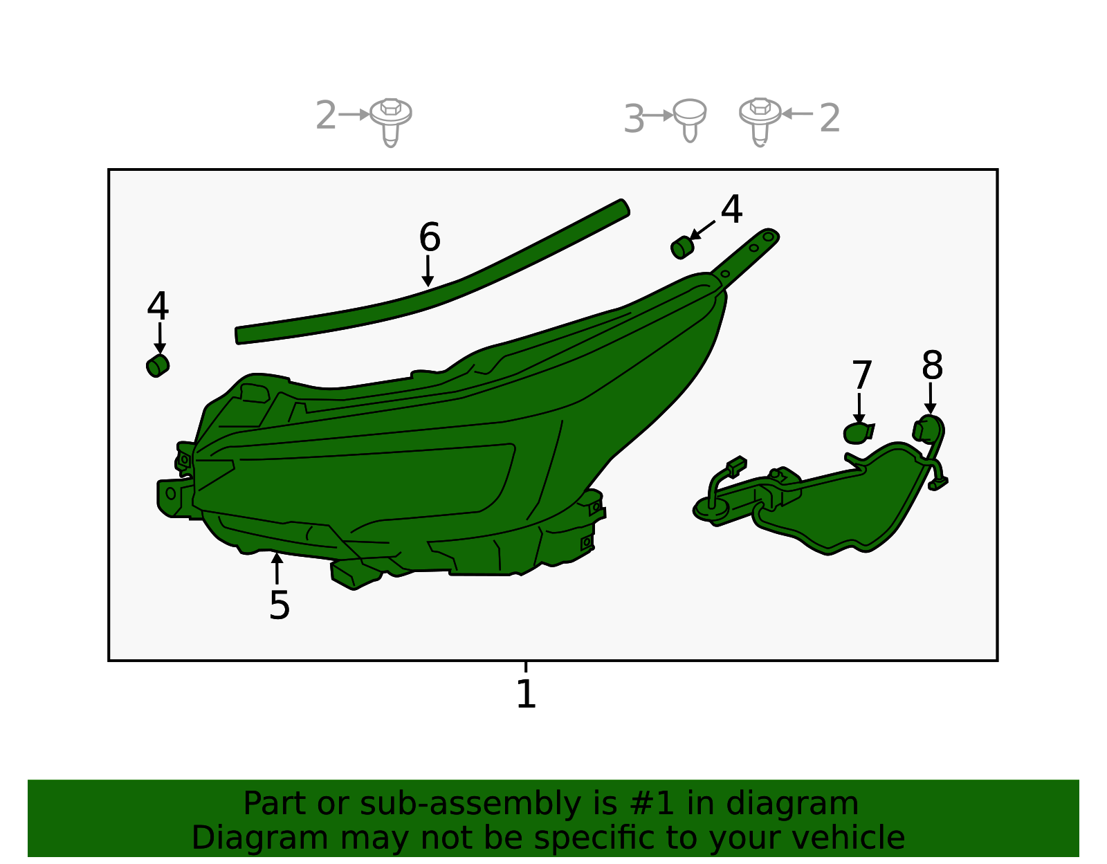 2021-2025 Subaru Composite Assembly 84002AN14A | Subaru Parts Store