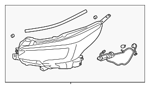 2021-2025 Subaru Composite Assembly 84002AN14A | Subaru Parts Store