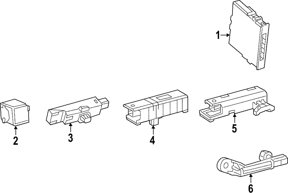 899H0-0A070 - 2023-2024 Toyota Corolla Cross - Keyless Entry Module ...